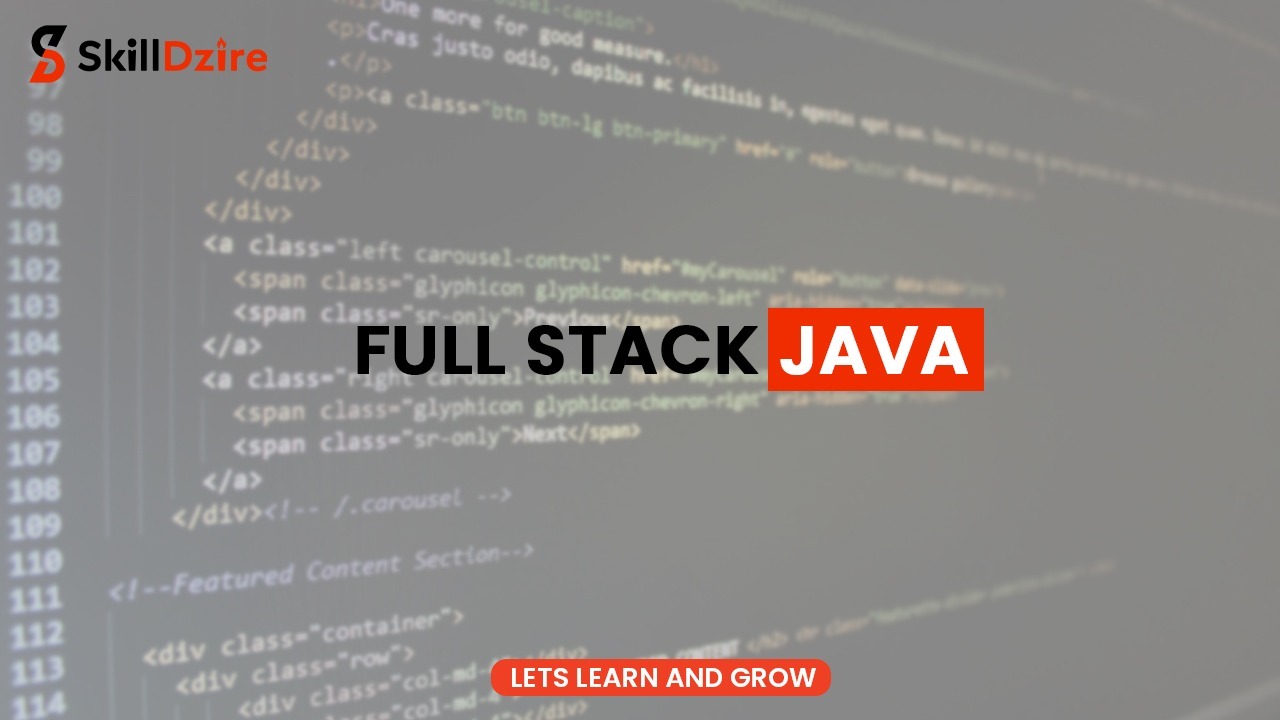Full Stack Java Skilldzire